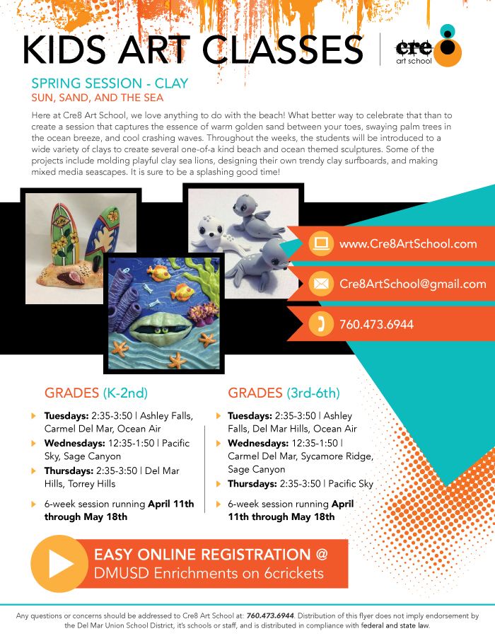 Cre8 Art School Classes