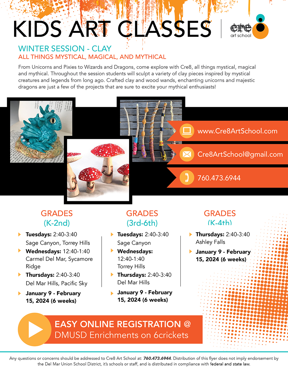 Cre8 Art School Classes