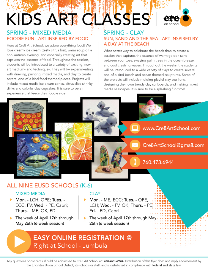 Cre8 Art School Classes