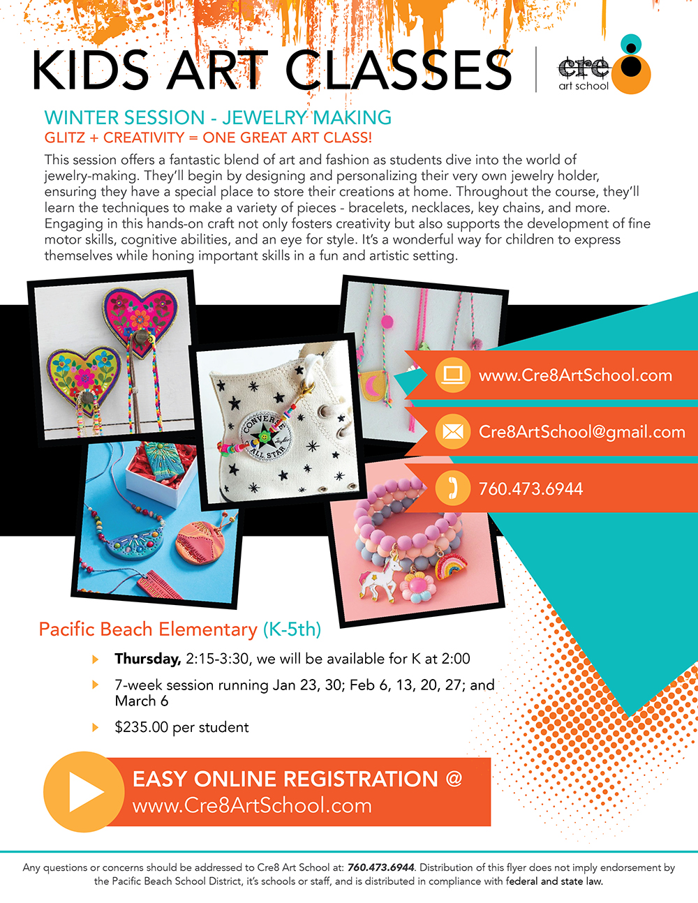 Cre8 Art School Classes
