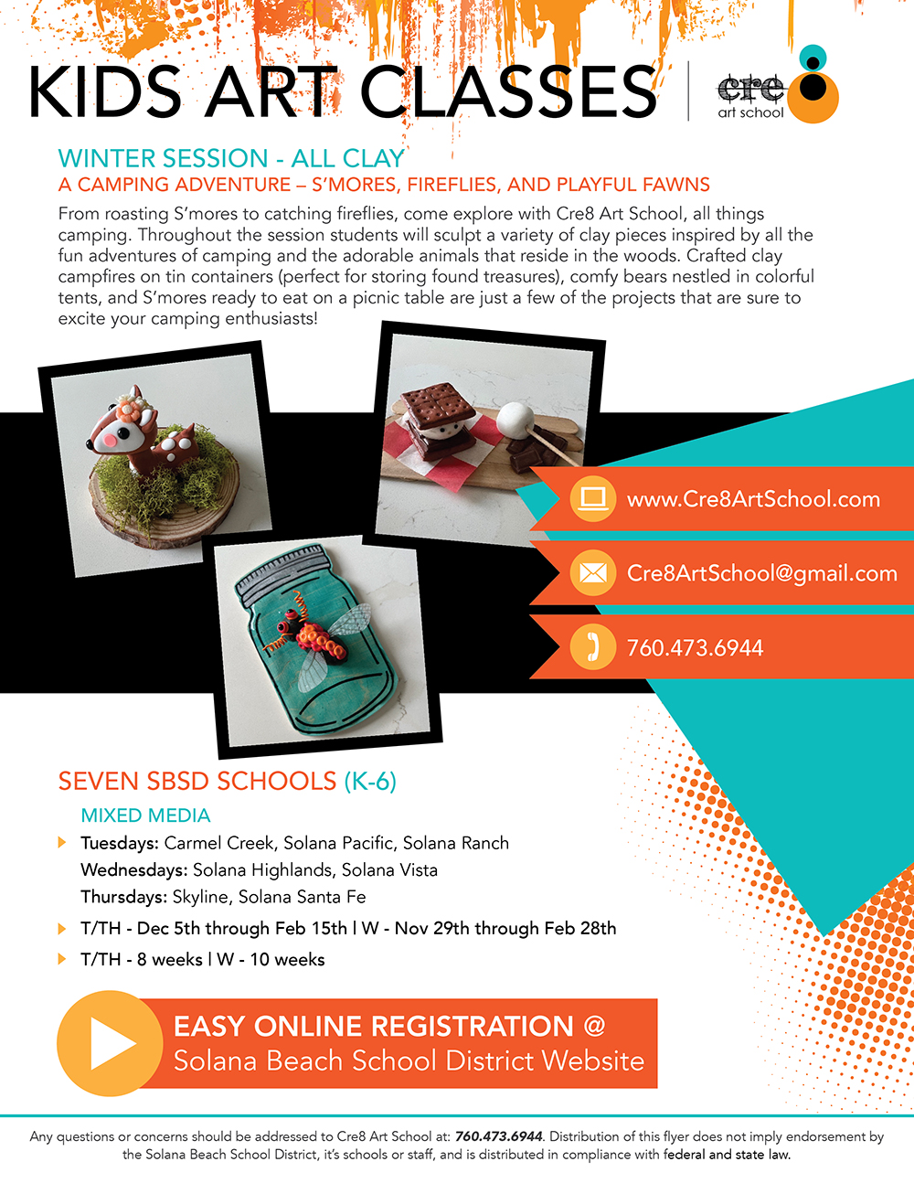 Cre8 Art School Classes
